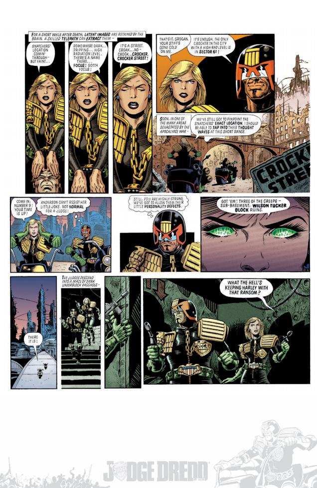 Comics: JUDGE DREDD CLASSICS: THE DARK JUDGES #3 Preview – We Geek Girls