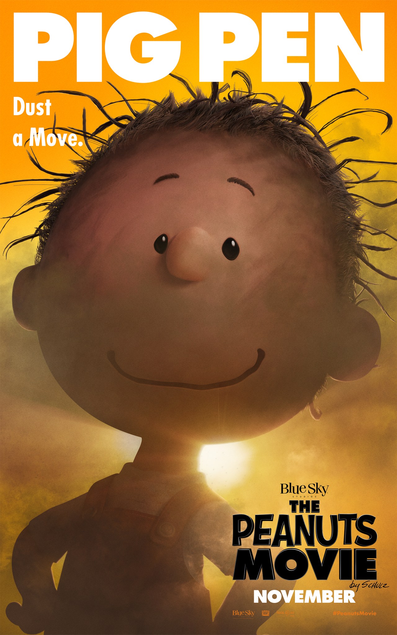 ‘The Peanuts Movie’ – Adorable Pig Pen Character Poster – We Geek Girls