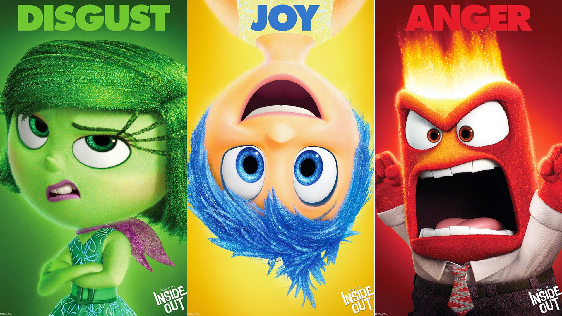 New ‘Inside Out’ Featurettes – “Meet Anger, Disgust and Joy” – We Geek ...
