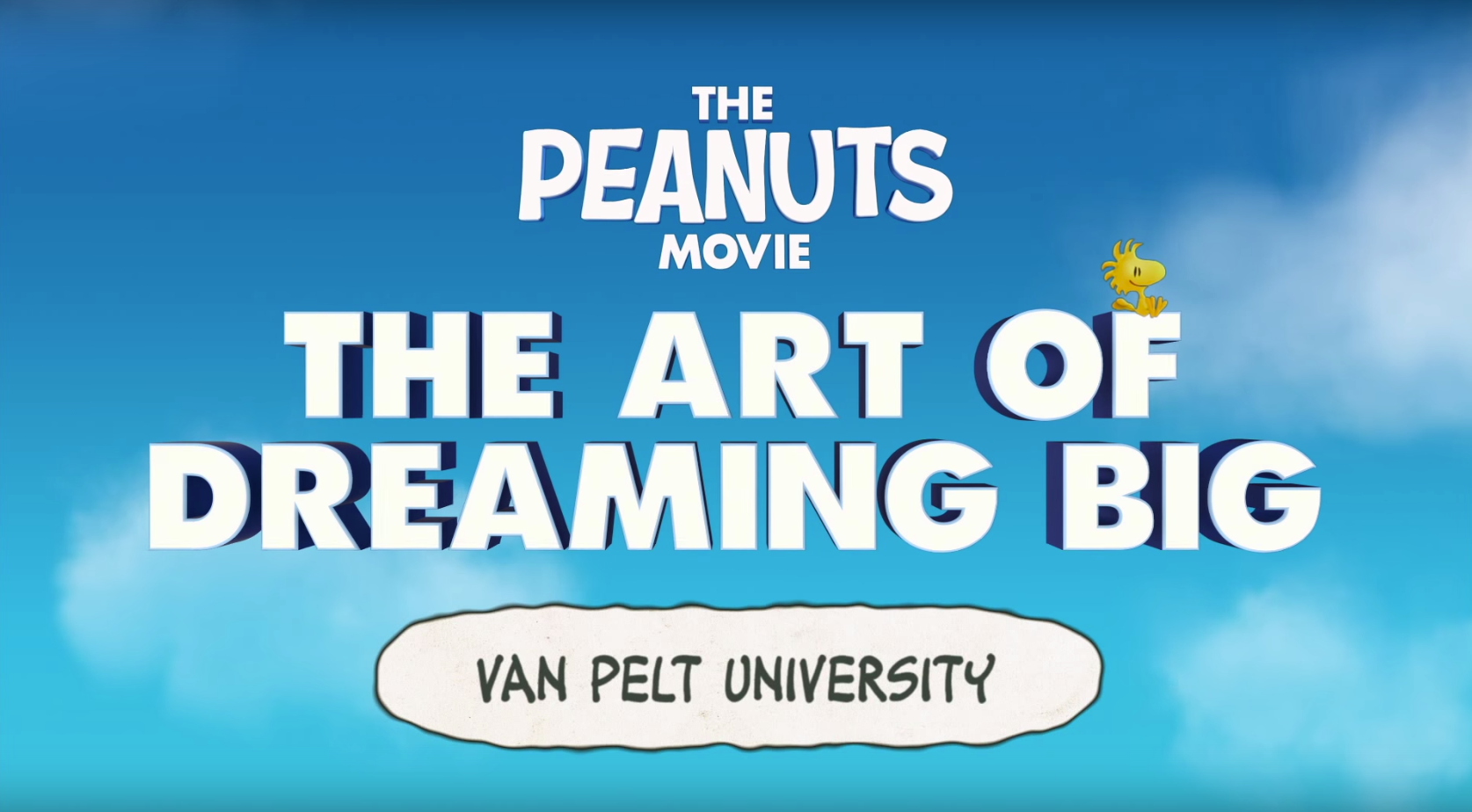 ‘The Peanuts Movie’ Featurette – “Van Pelt University” – We Geek Girls