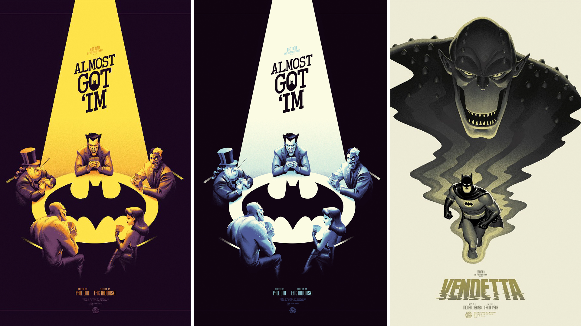 Geek Art: ‘Batman: The Animated Series’ Posters by Phantom City ...