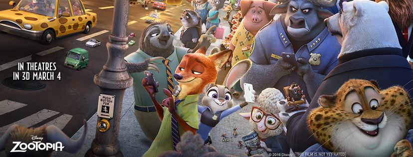 New Poster For Disney’s ‘Zootopia’ – We Geek Girls
