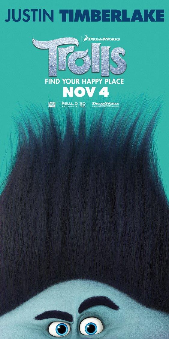 Adorable Character Posters For DreamWorks Animation’s “Trolls” – We ...