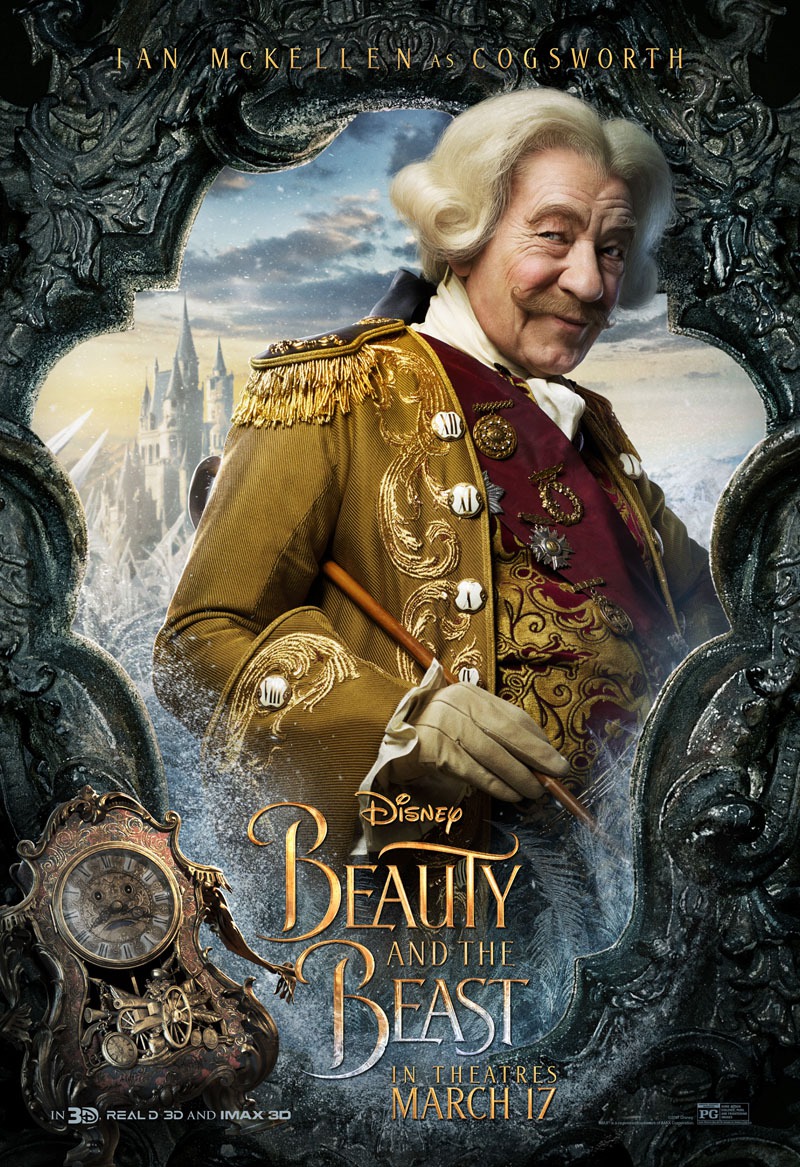 New ‘Beauty and the Beast’ Character Posters Revealed – We Geek Girls